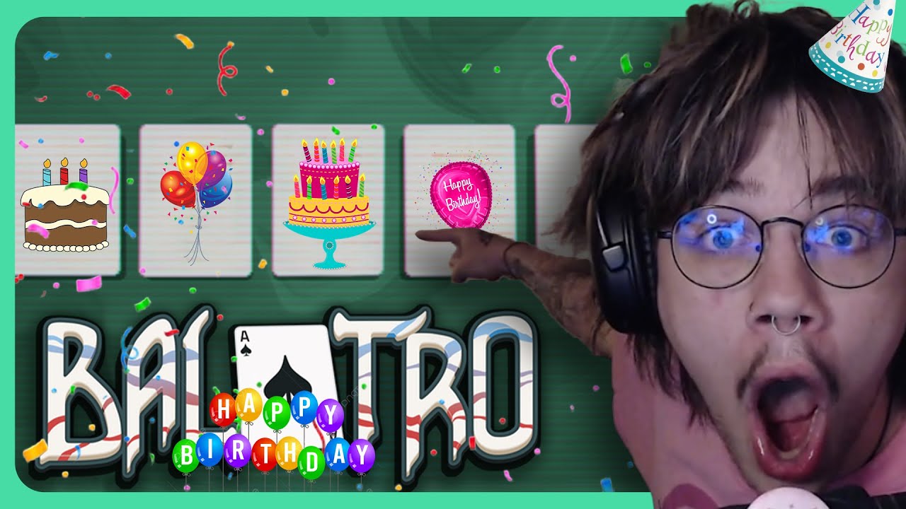 Birthday Balatro Bash! | VOD - YouTube