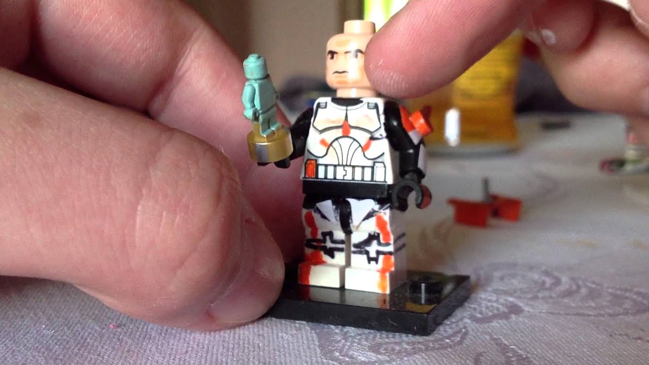 Lego Star Wars Custom Showcase: Commander Cody - YouTube