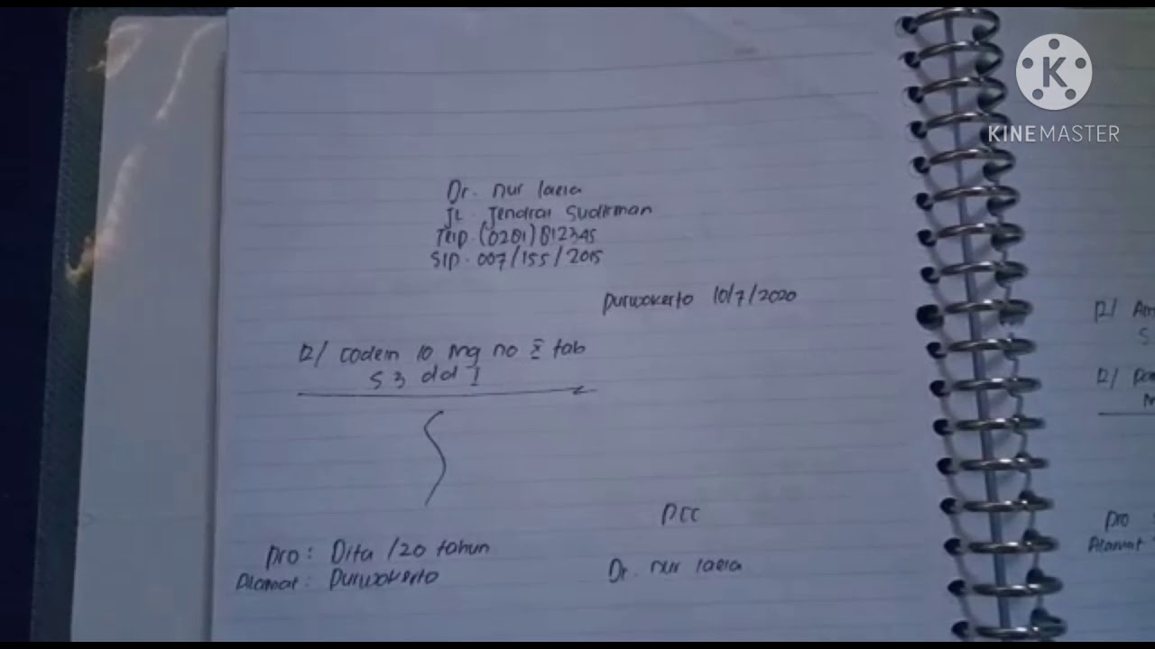 Cara Membaca Resep I (iter,ne iter) dan ( deture,ne deture) - YouTube