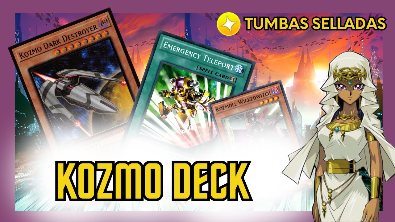 DECK KOZMO | tumbas selladas + kozmotown | #yugioh #duellinks - YouTube