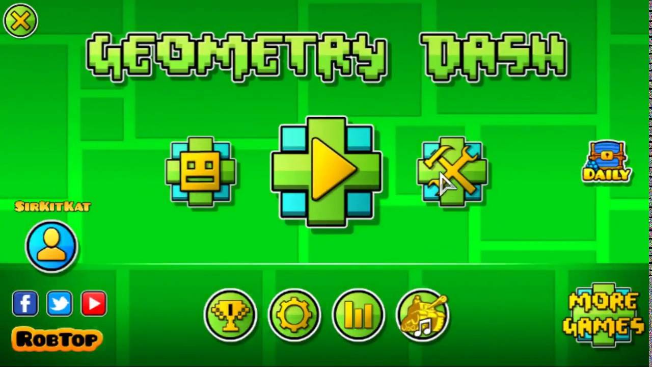 Geometry Dash 2.11- what the Just Don't option does (read desc) - YouTube