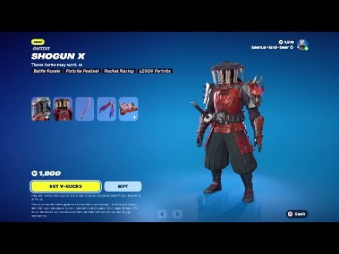 *NEW* SHOGUN X SKIN 🔥🔥 AND COMIC BOOK CATWOMAN - YouTube