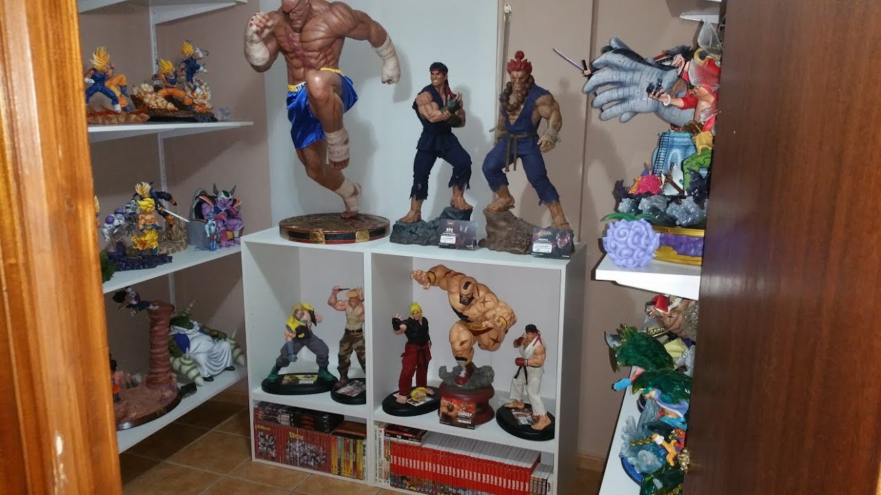 My Collection Room (Dragon Ball, One Piece, Street Fighter) - YouTube