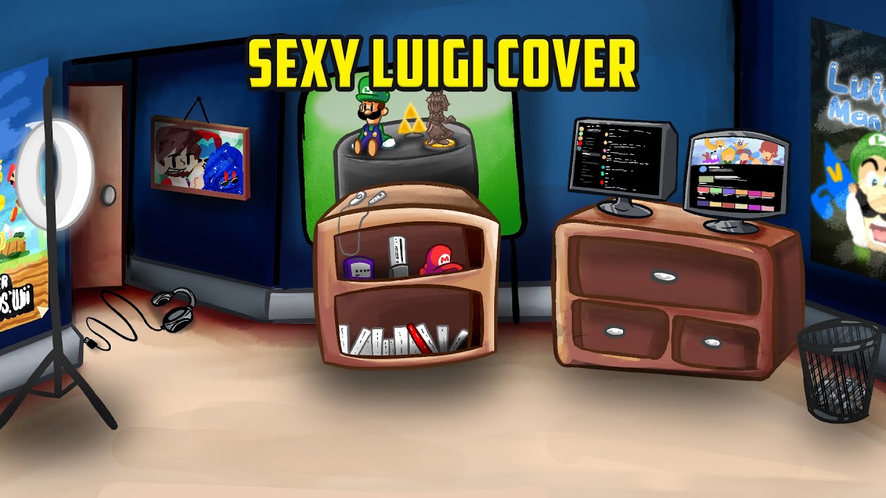 Fnf Sexy Luigi Lyrical Cover Youtube