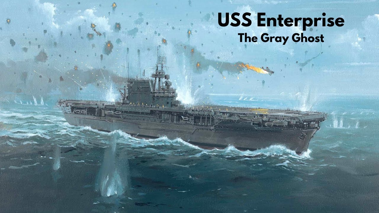 USS Enterprise - The Gray Ghost #pacificwar #unitedstatesnavy # ...