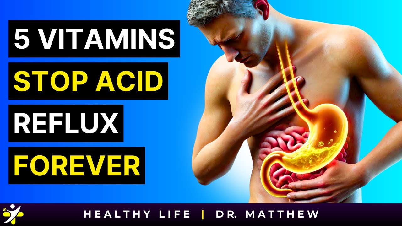 How to Stop Acid Reflux Naturally With These 5 Vitamins | Healthy Life ...