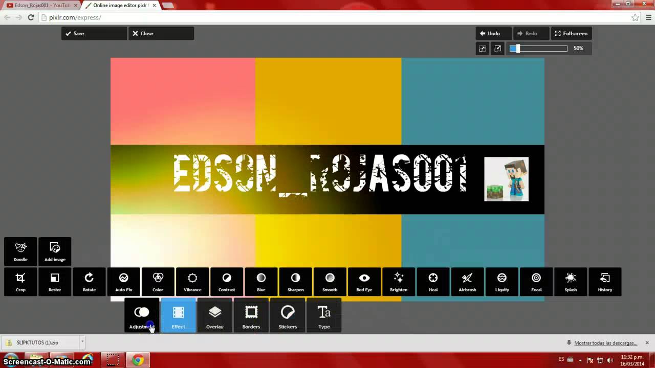 Como Hacer un Banner sin Programas - YouTube