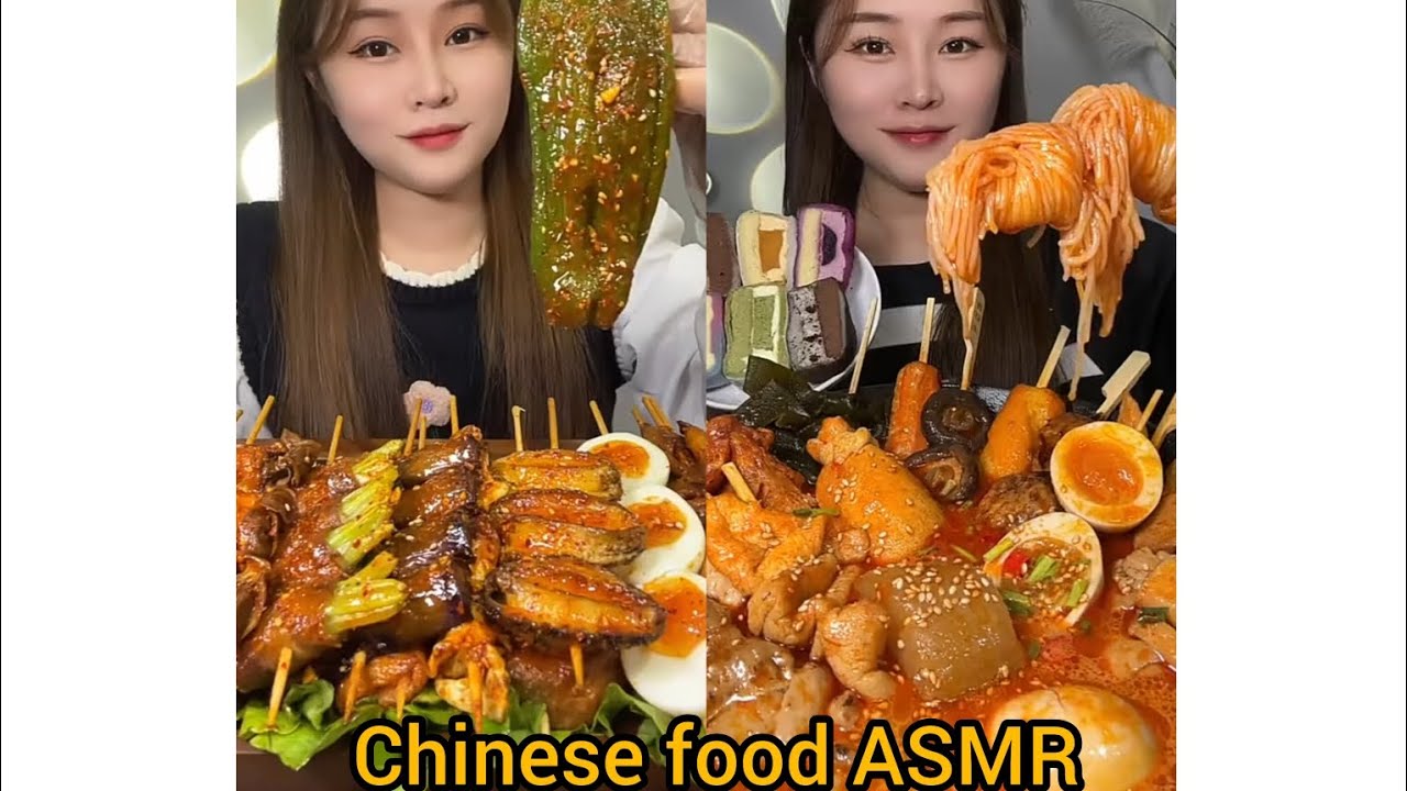 Chinese food eater 😋 ASMR #asmreating#chinesefood#youtubevideo - YouTube