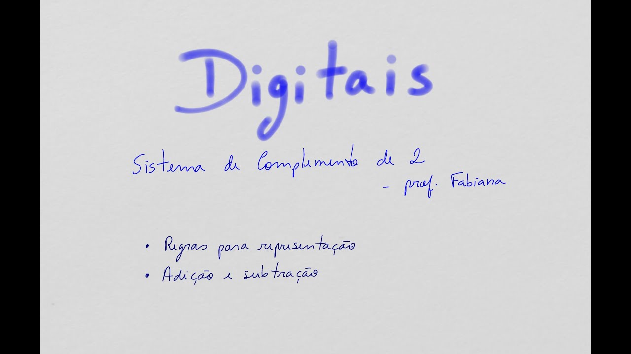 Sistema de Complemento de 2 - YouTube