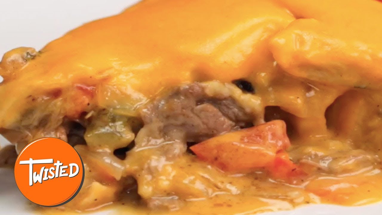 How To Make A Monster Steak And Cheese Burrito | Best Burrito Ever ...