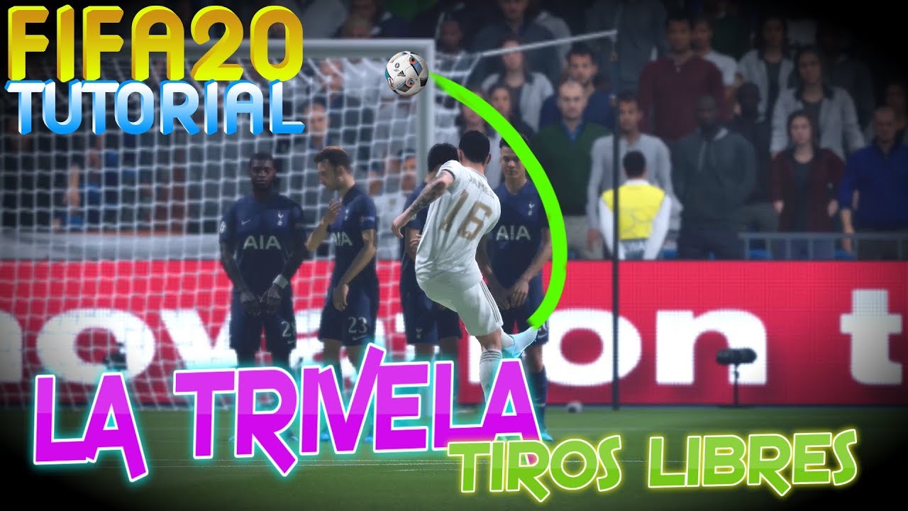 FIFA20 - LA TRIVELA / Tutorial Tiros Libres - YouTube