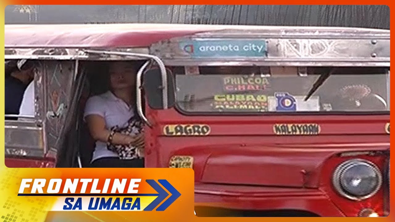 Mga jeep sa UP-PhilCoa, unti-unti nang nababawasan | Frontline Sa Umaga ...
