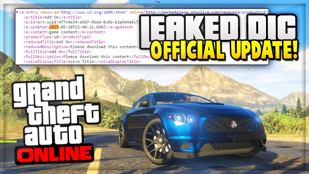 GTA 5 Online New DLC Update - Leaks Confirm New GTA 5 DLC Soon! (GTA 5 ...