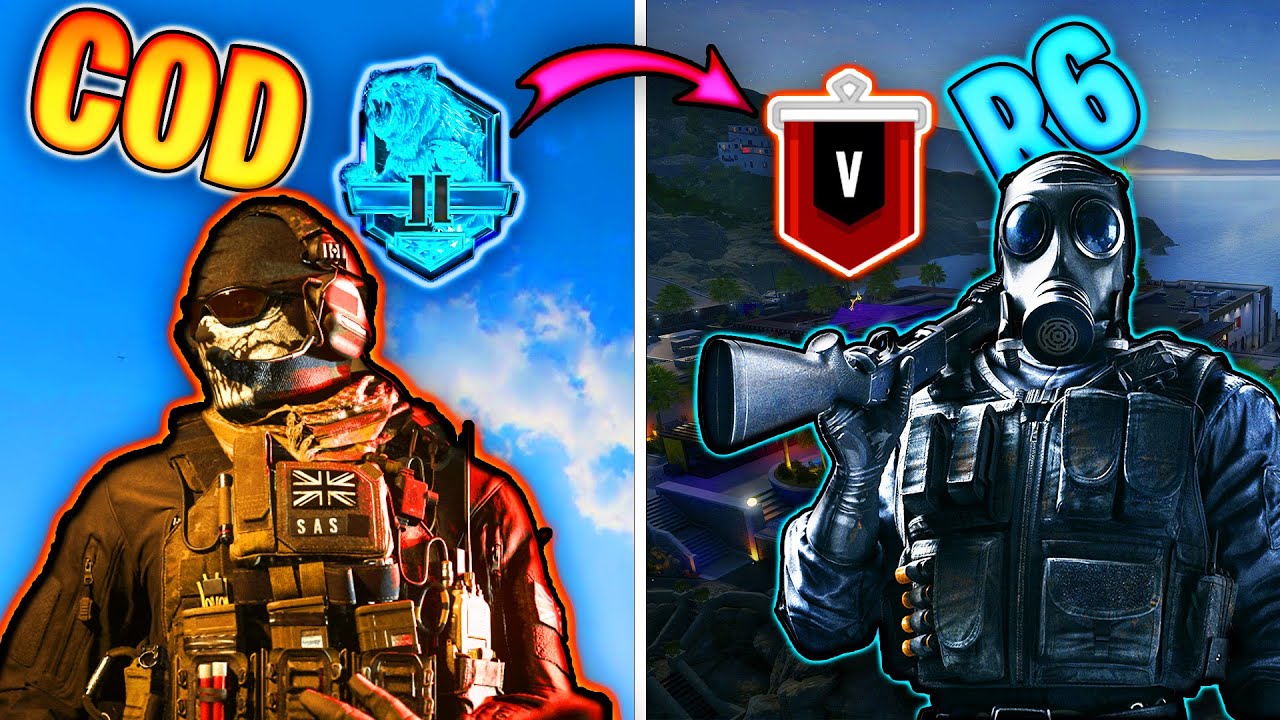 Call of Duty Players in Rainbow 6 Siege be like - YouTube