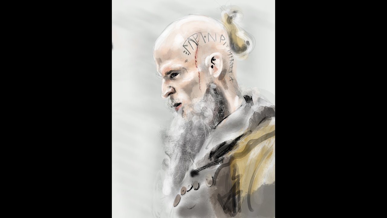 Floki fanart Timelapse - YouTube