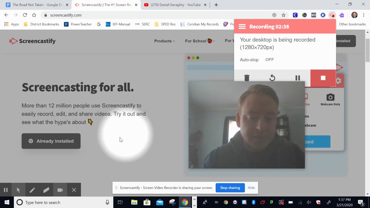 Screencastify for Teachers and Students - YouTube