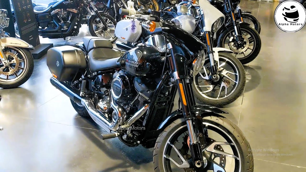 Harley Davidson Line up - YouTube