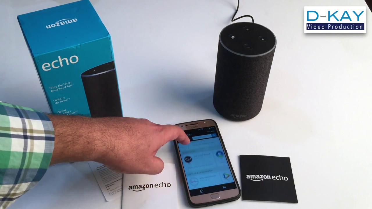 Amazon Echo India Unboxing, Skills Demo | REVISED - YouTube