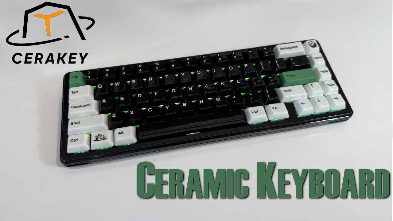 HOLY SMOKES - Cerakey Nada 65 Ceramic Keyboard Review - YouTube