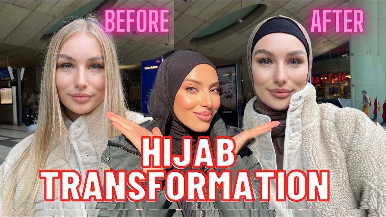 I ASKED NON HIJABIS TO TRY ON THE HIJAB FOR THE FIRST TIME - YouTube