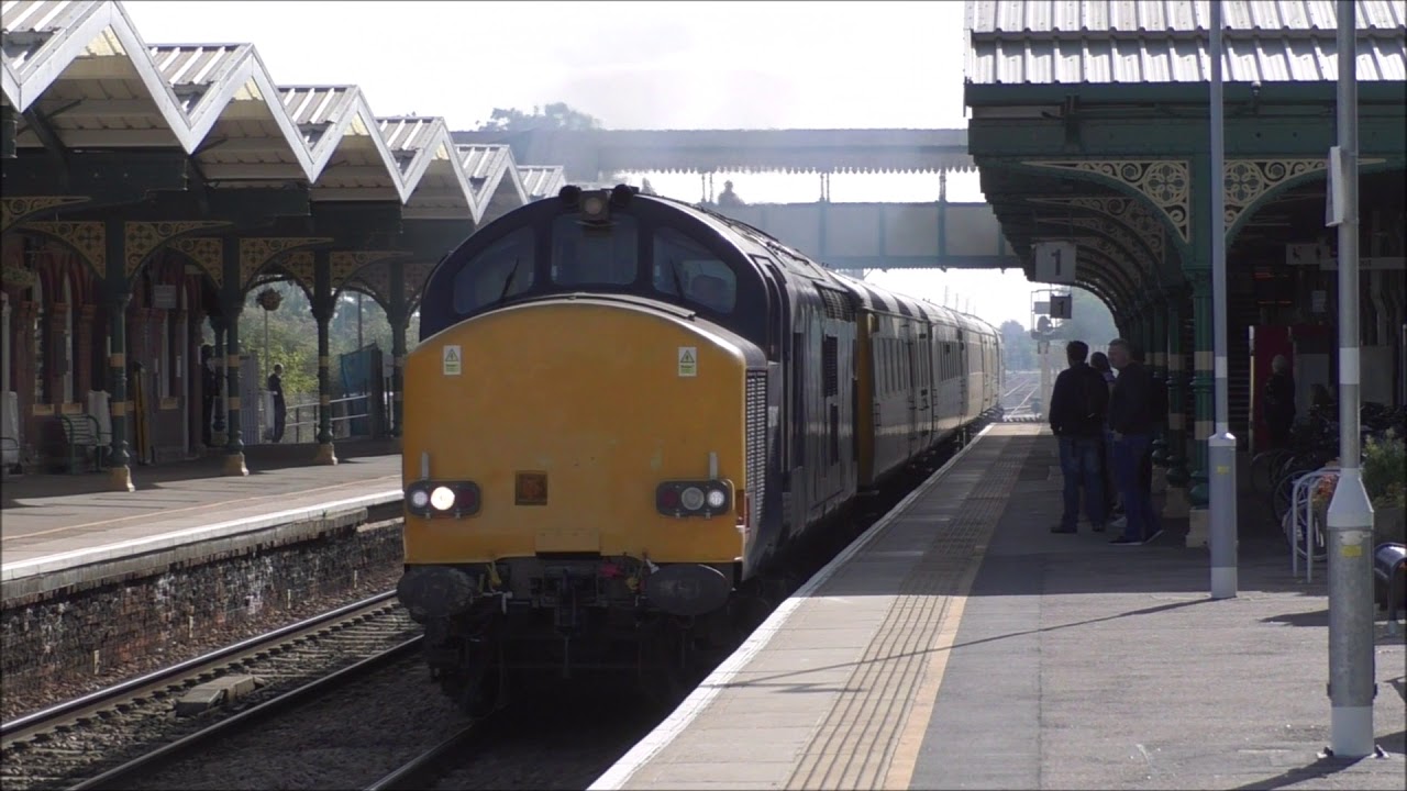 Class 37's 37612 & 37610 Hellfire Departure from March on 1Q86 - 15/9 ...