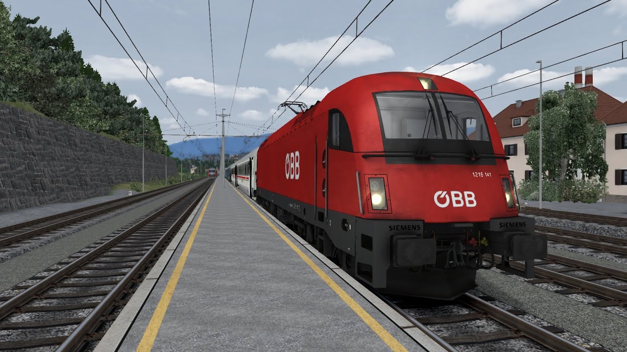 D/EC 211 "Sava" | Kranj - Ljubljana | Train Simulator 2021 - YouTube