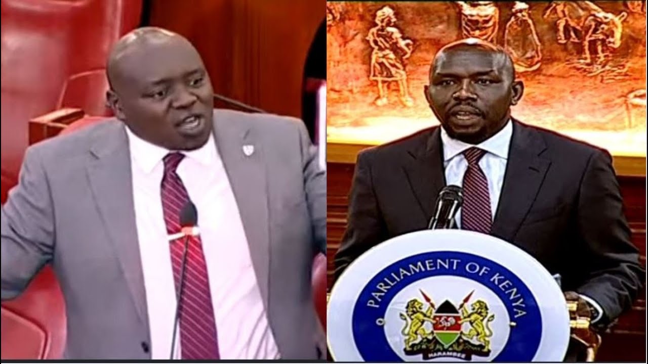 LIVE!! Roads CS Kipchumba Murkomen appears before Senate for Grilling ...
