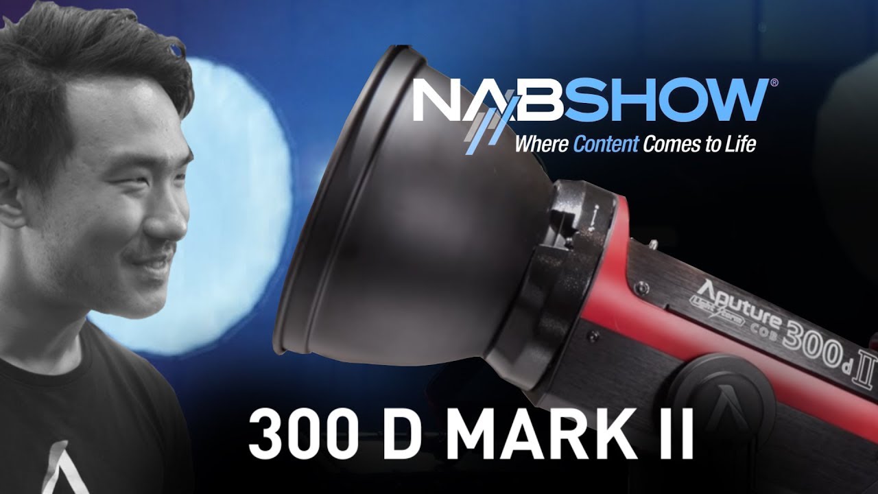 Aputure 300D II with Ted Sims at NAB 2019 - YouTube
