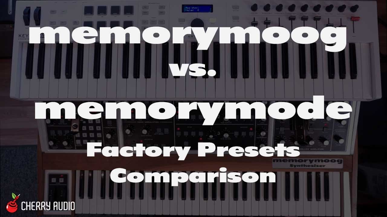 Cherry Audio Memorymode | Factory Preset Comparison - YouTube