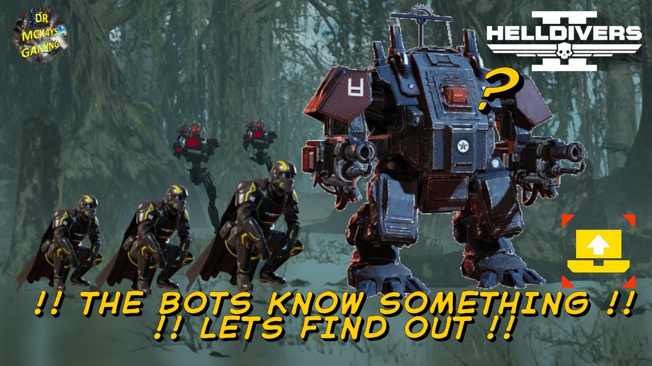 The Bots Know Something Lets Find Out Helldivers 2 - YouTube