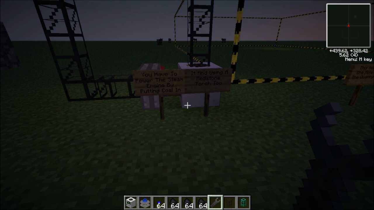 Minecraft Tekkit, Technic Pack, How To Make Quarry Part 1 Design and Crafting - YouTube