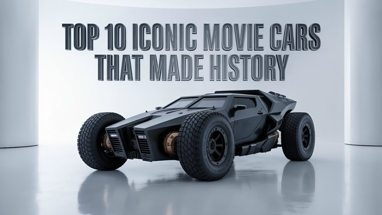 TOP 10 MOST ICONIC MOVIE CARS THAT MADE HISTORY 😱 - YouTube