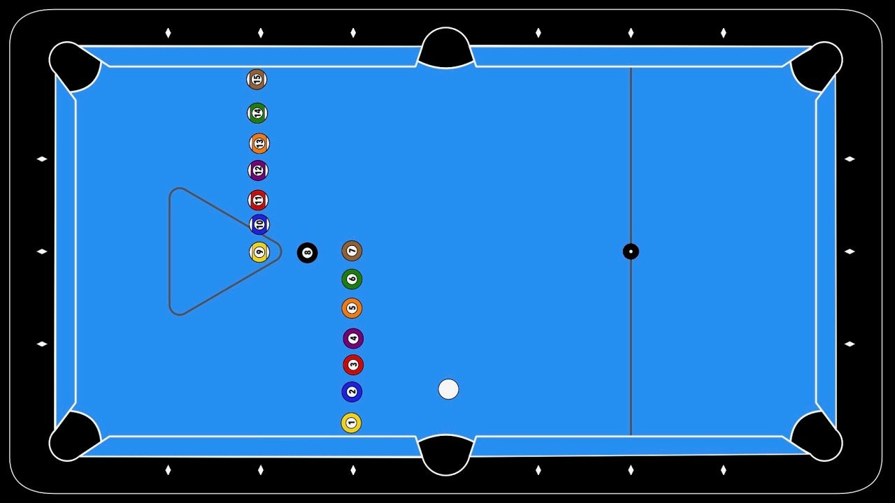 Billiard Drill №12 by Charles Lakey #billiards #9ball #8ball #pool # ...