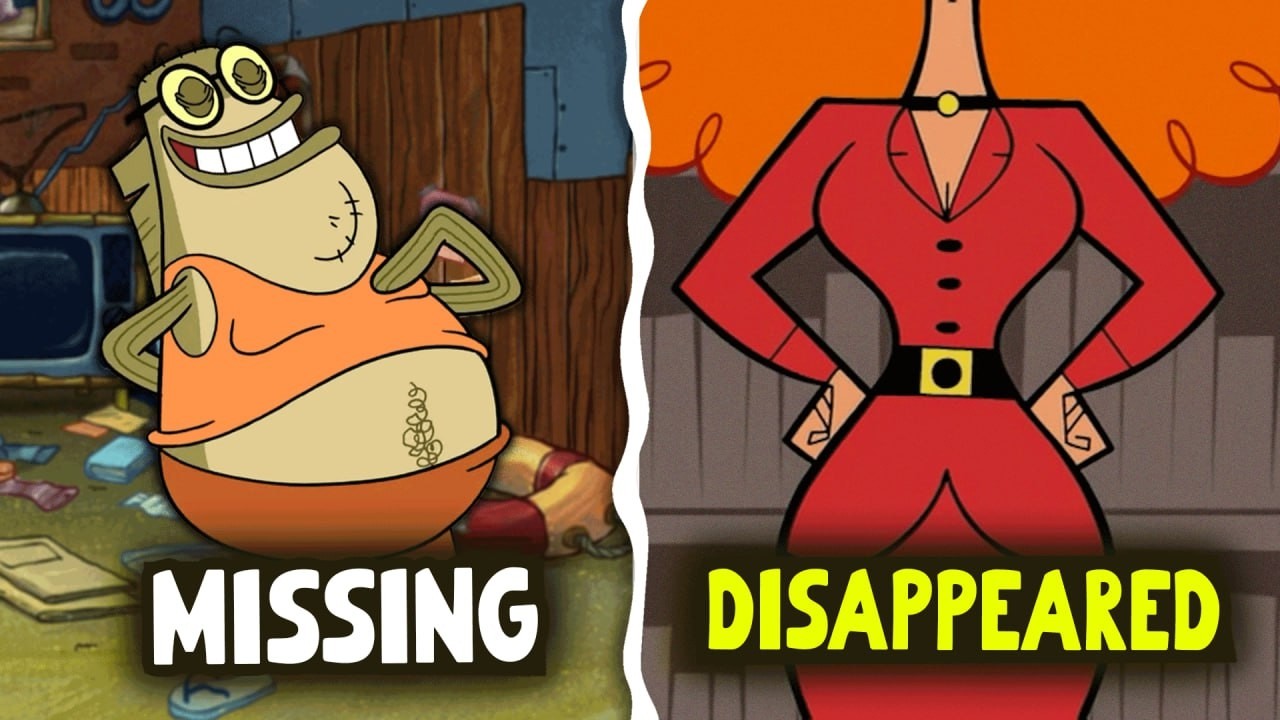 Cartoon characters that suddenly disappeared from their shows؟؟ - YouTube