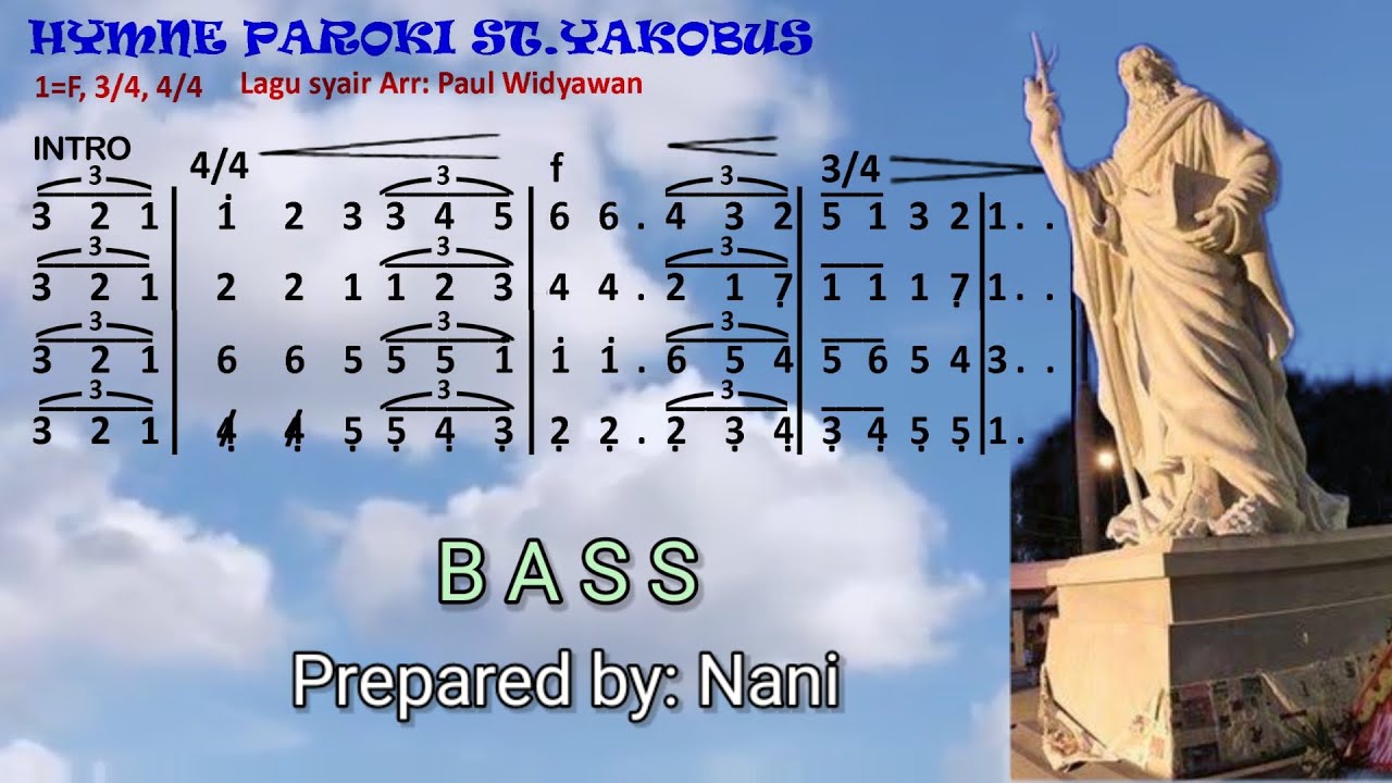 Hymne Paroki St. Yakobus (BASS) - YouTube