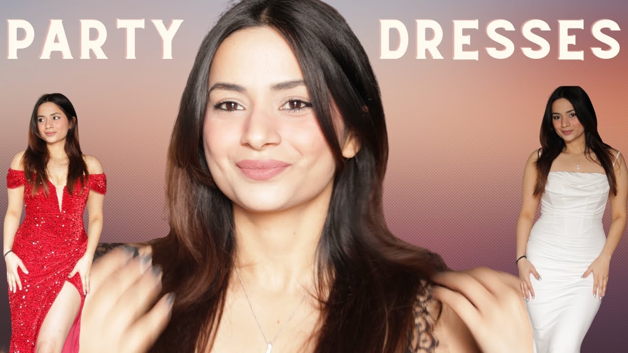 Party Dresses Mini Haul | Freshers party dresses | Birthday ...