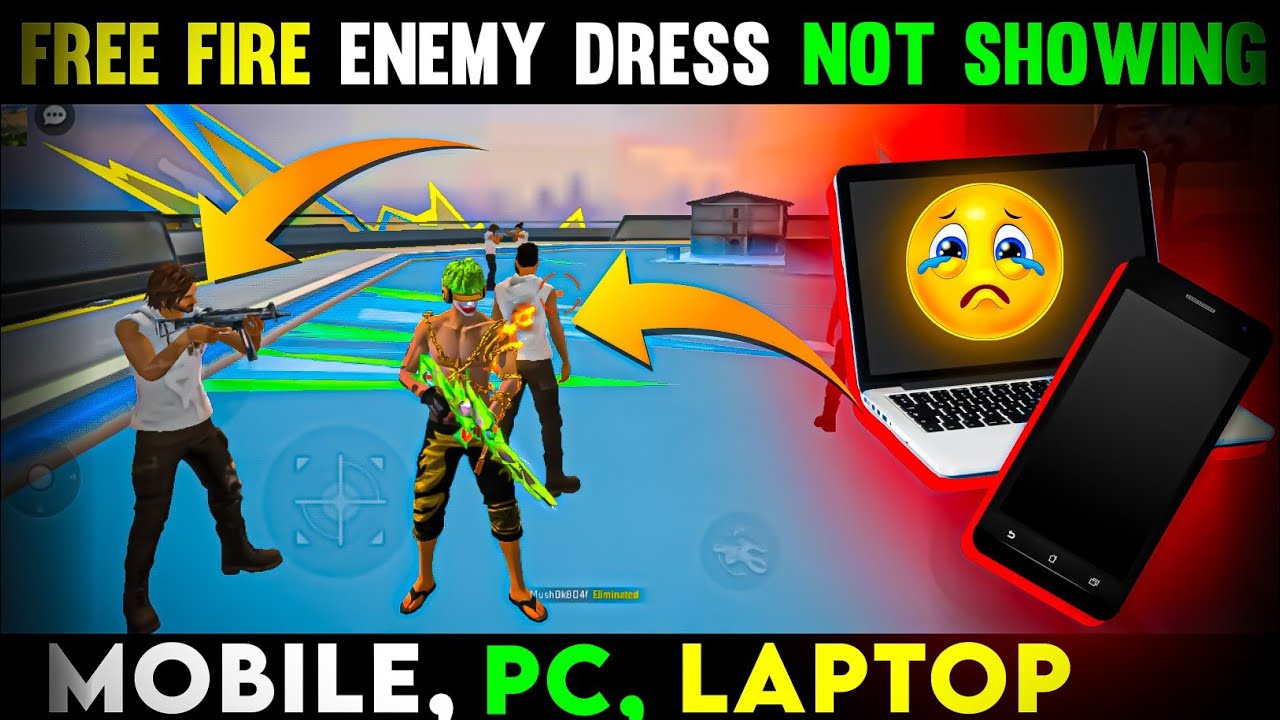 Free Fire Enemy Dress Not Showing | Free Fire Enemy Outfit Not Showing | Free Fire Max Enemy ...