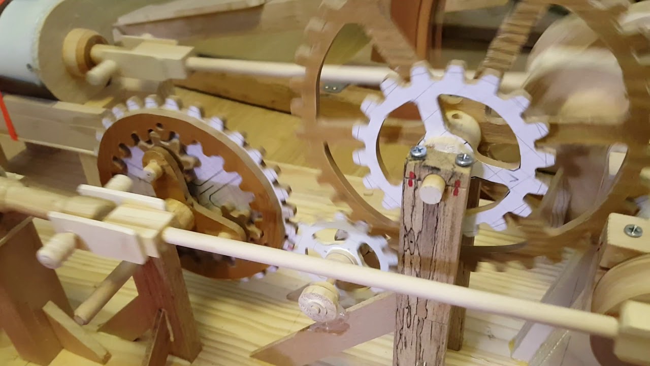 Wooden Air Engine - YouTube