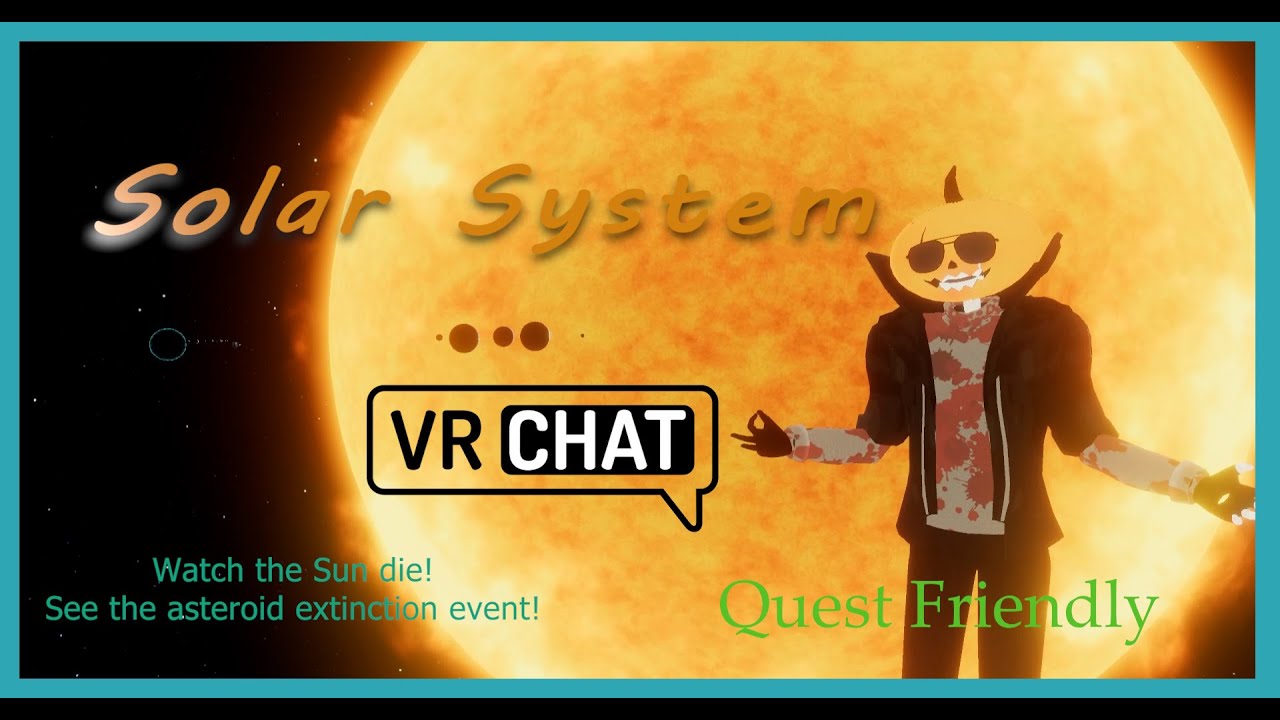 VRChat's Solar System (Unique Concept) - YouTube