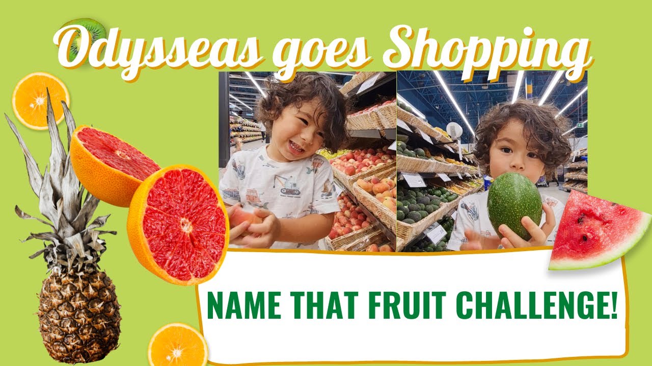 Let's go Shopping [Fruits] - YouTube