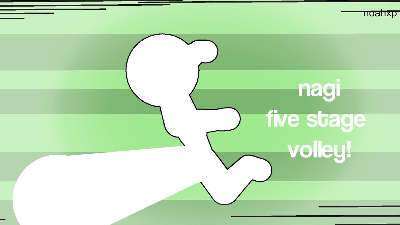 I Nagi 5 stage volley I animated in sticknodes I blue lock I - YouTube