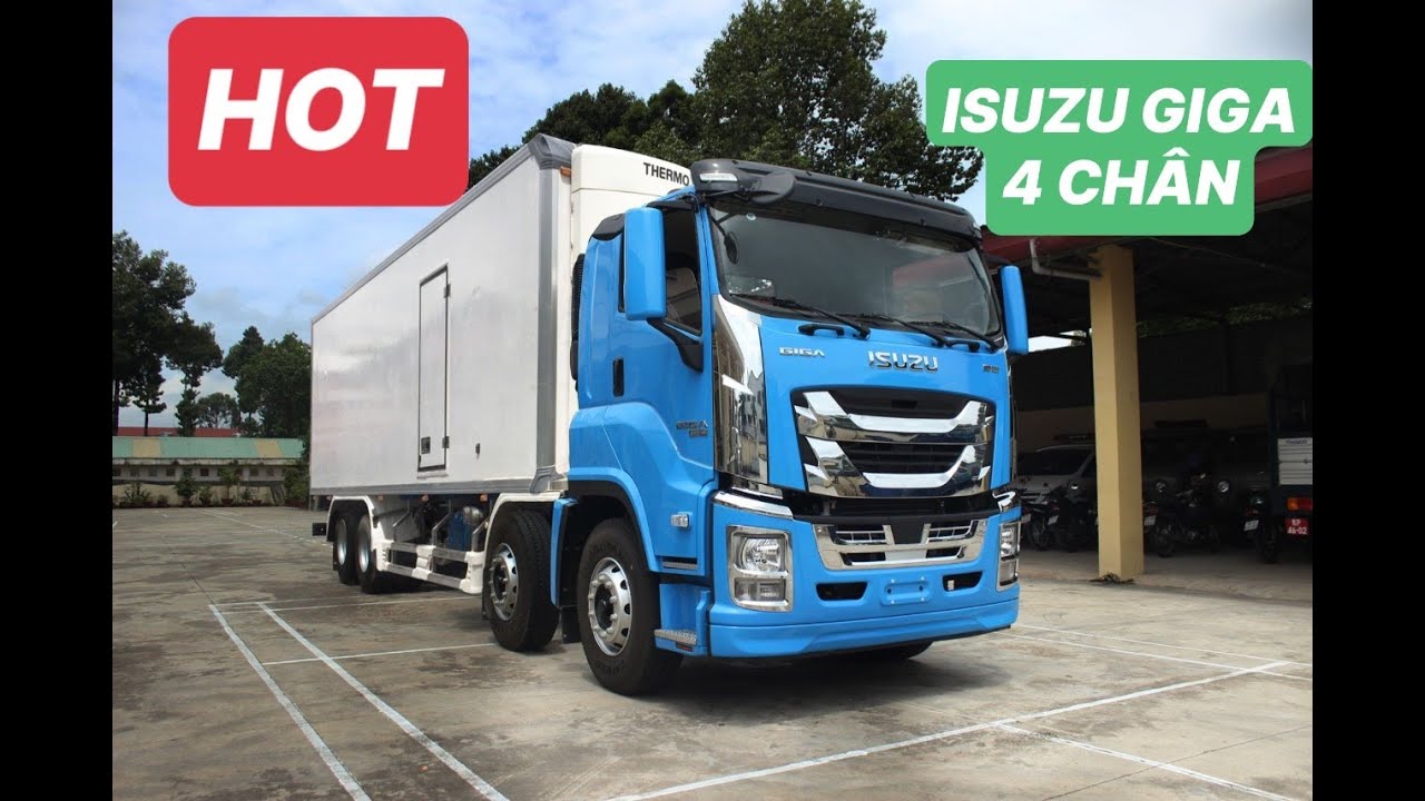 [Review] Xe Tải ISUZU GIGA 4 Chân Nhập Khẩu Nguyên Chiếc 2020 - LH ...