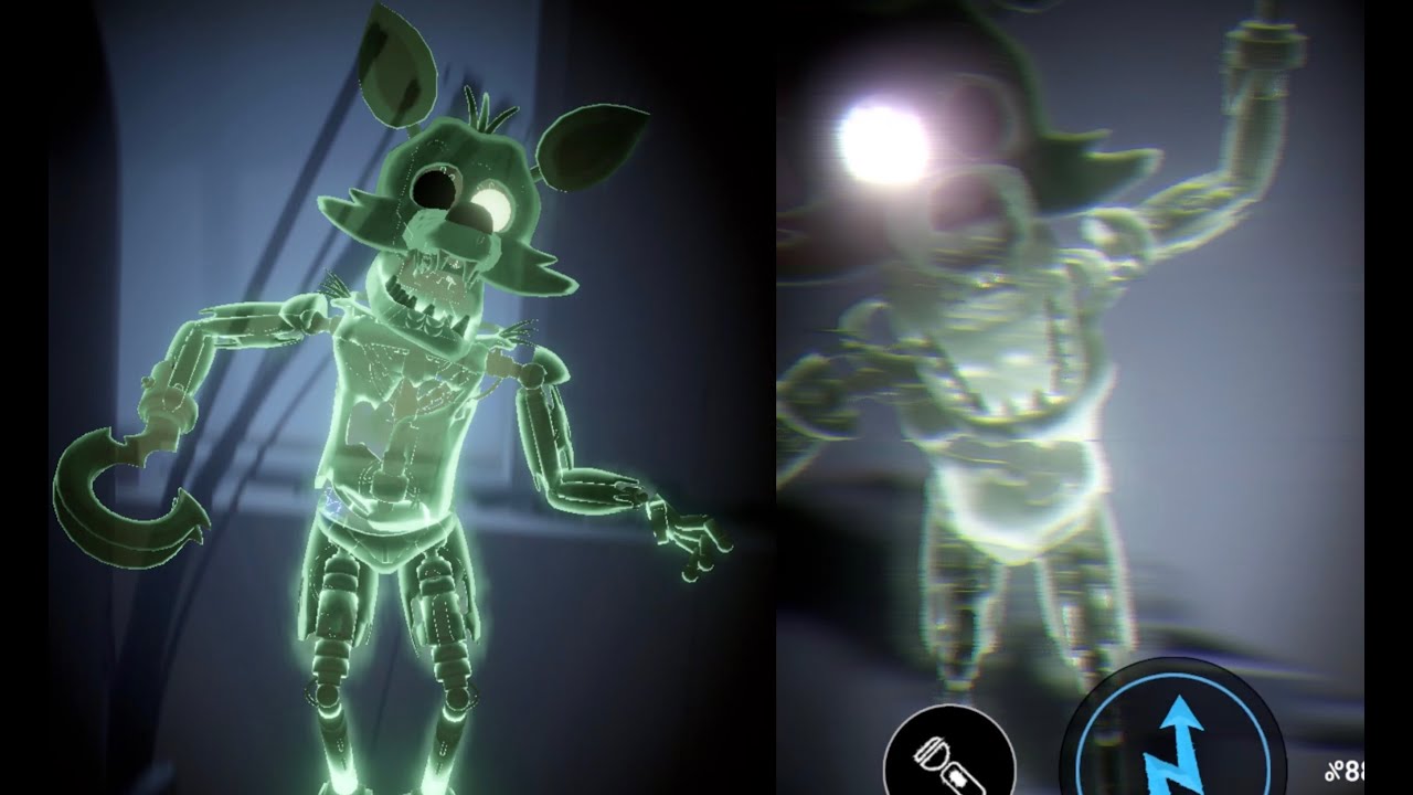 Fnaf ar: Radioactive Foxy with 8 bit-baby cpu - YouTube
