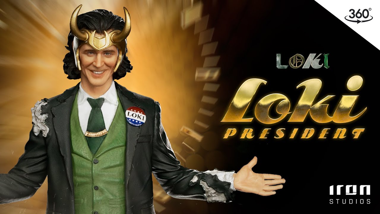 Loki Presidente | Statue Reveal - Iron Studios - YouTube