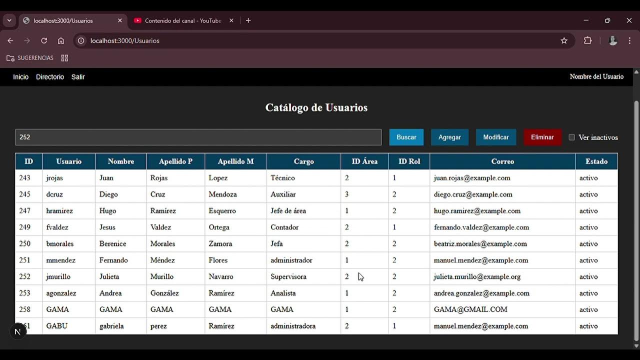PROYECTO FINAL DE DESARROLLO WEB - YouTube