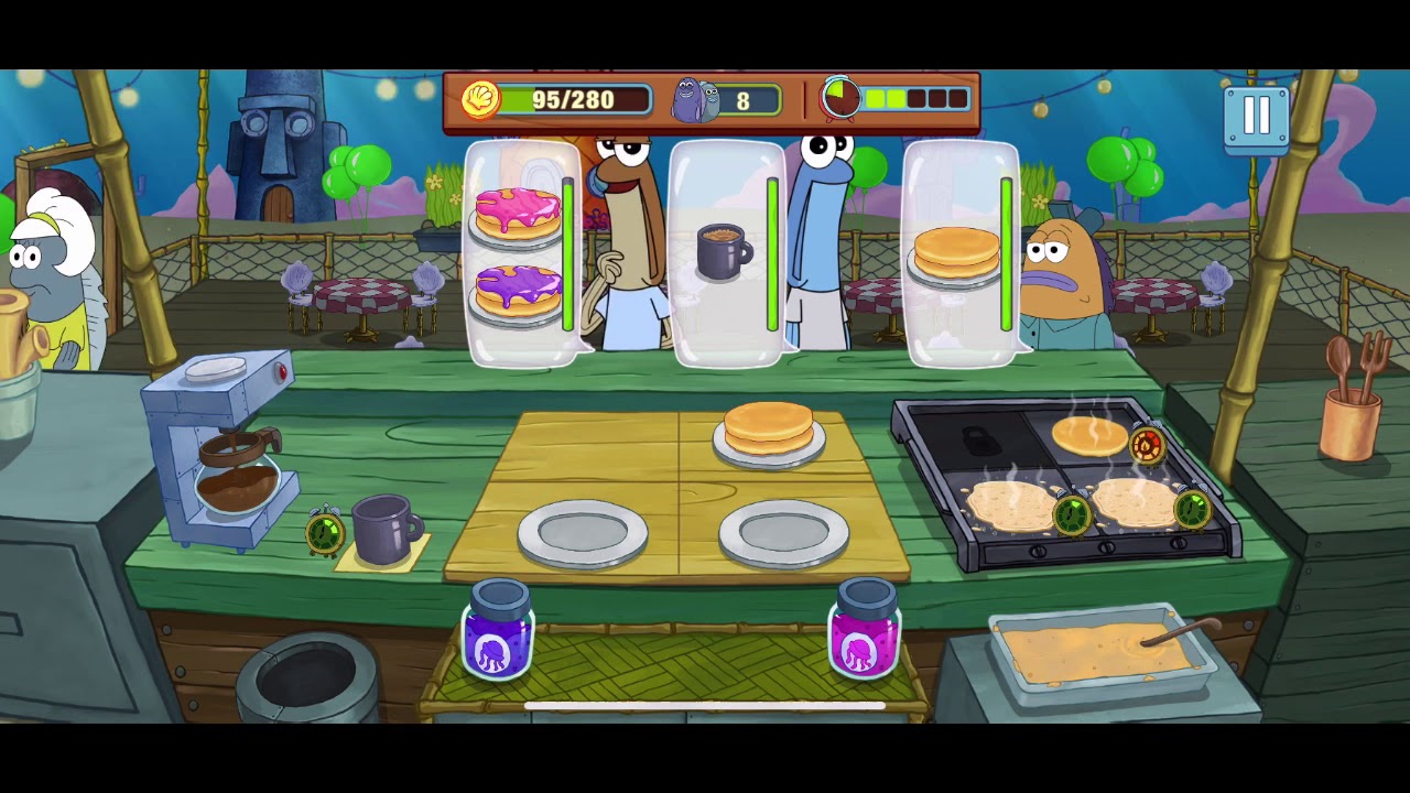 SpongeBob episode 2 - SpongeBob Krusty Cook Off - Gameplay (iOS ...