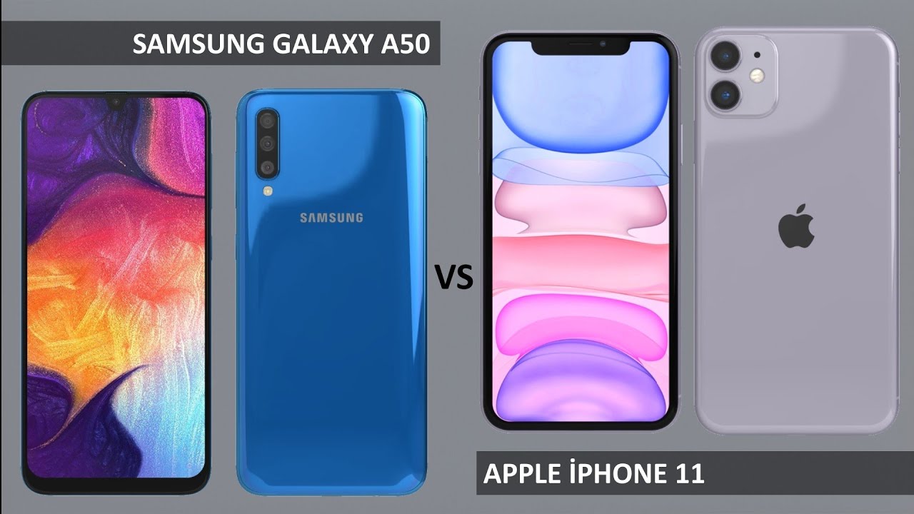 Samsung Galaxy A50 VS İPhone 11 🔥 - YouTube