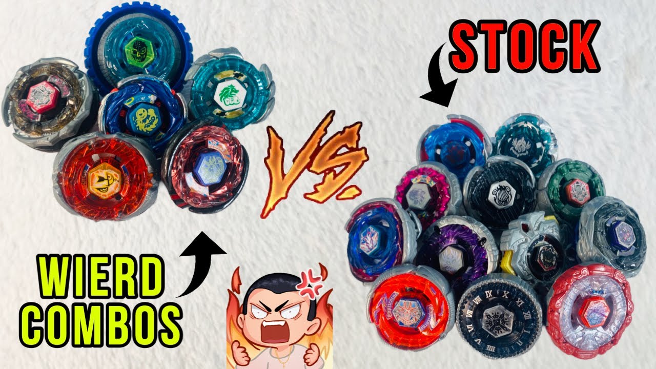 Your WIERD Combos vs STOCK Beyblades! - YouTube