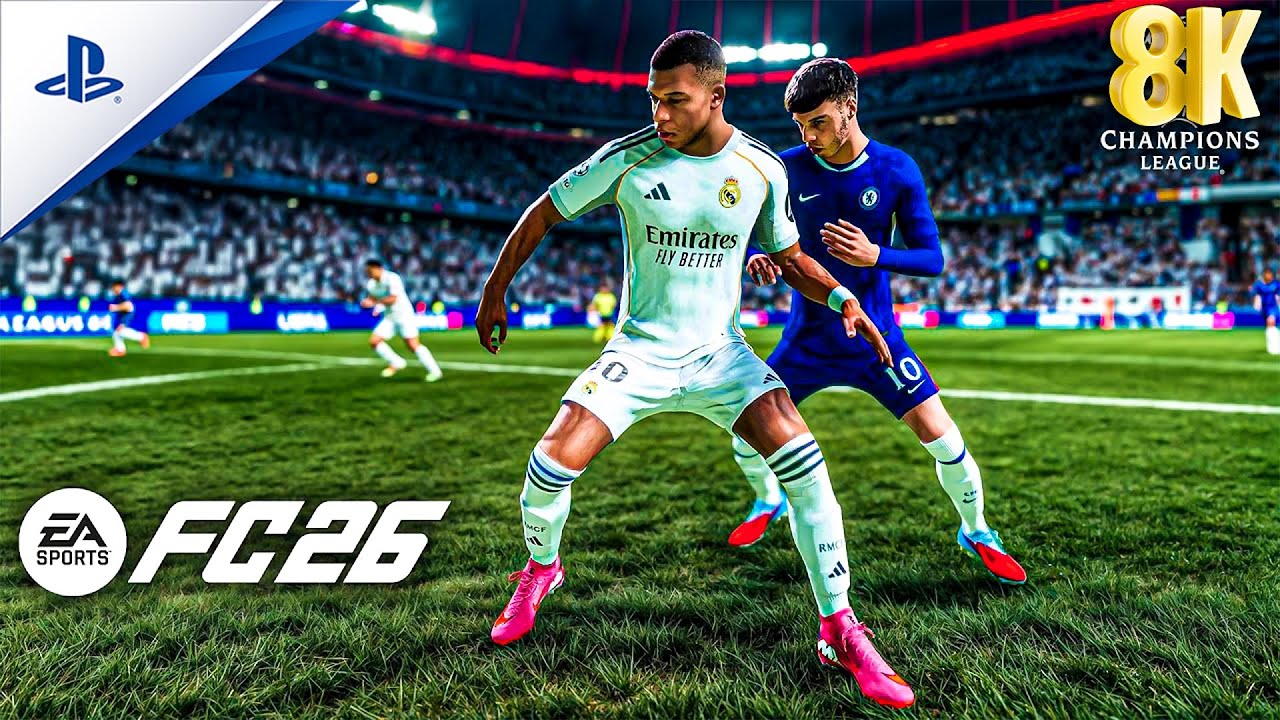 EA FC 26 - Real Madrid vs Chelsea | PS5 PRO Authentic gameplay 4K 60FPS ...