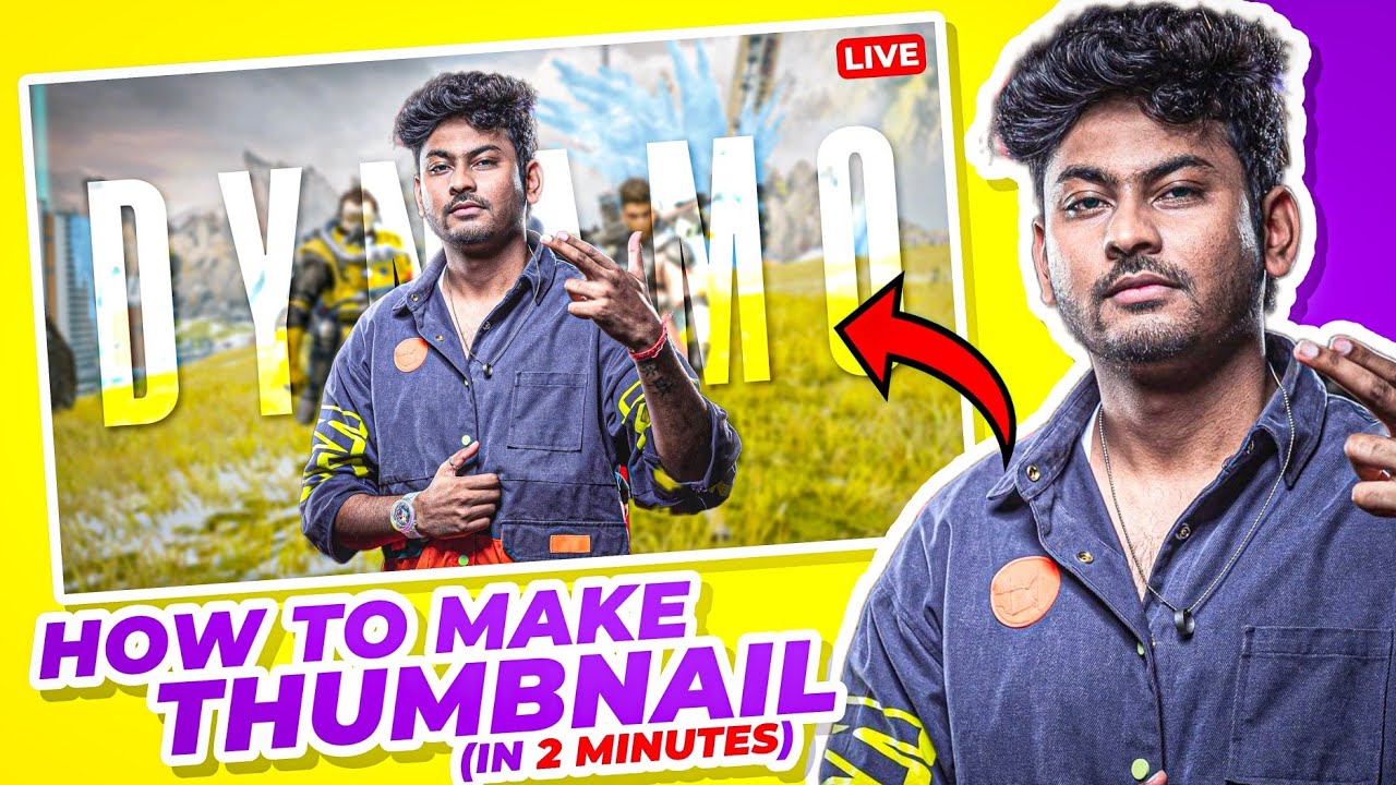 Thumbnail Tutorial Youtube | Youtube Thumbnail | Gaming Thumbnail | Dynamo Gaming - YouTube